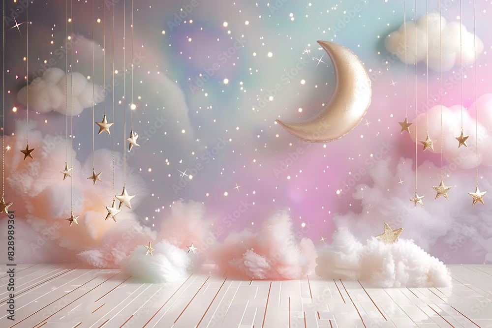Pastel Dreamy Digital Backdrop for Studio Photography, Cake Smash ...