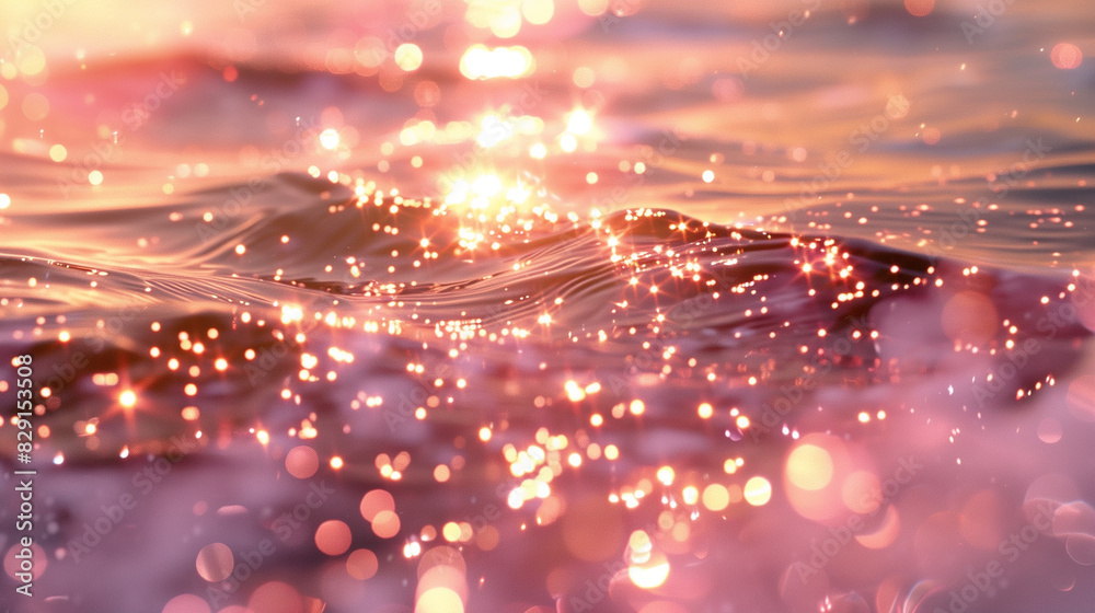 manifest background wallpaper, sparkles on the sea, fairycore ...