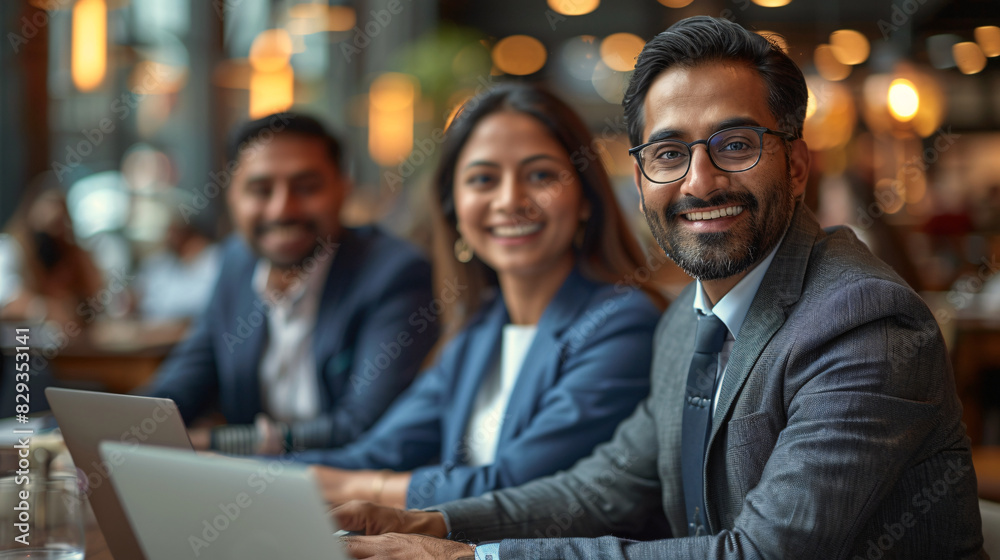 Indian business team working together in office. Stock Photo | Adobe Stock