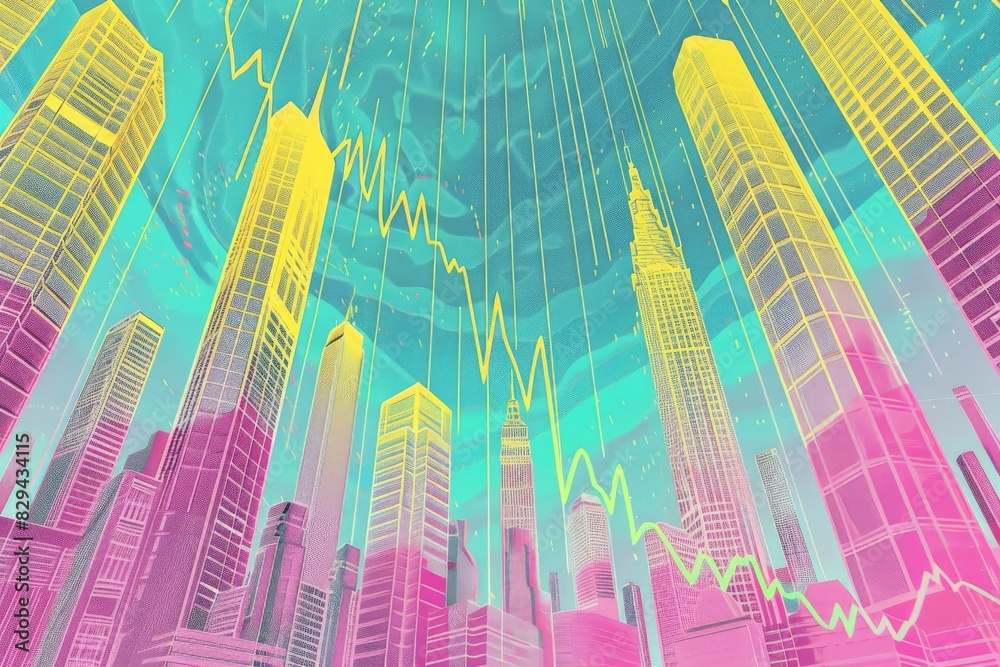 Digital graffiti - digital abstract art computer generated but made to ...