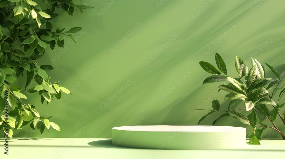 Global eco-friendly podium crafted from recycled plastic, symbolizing ...