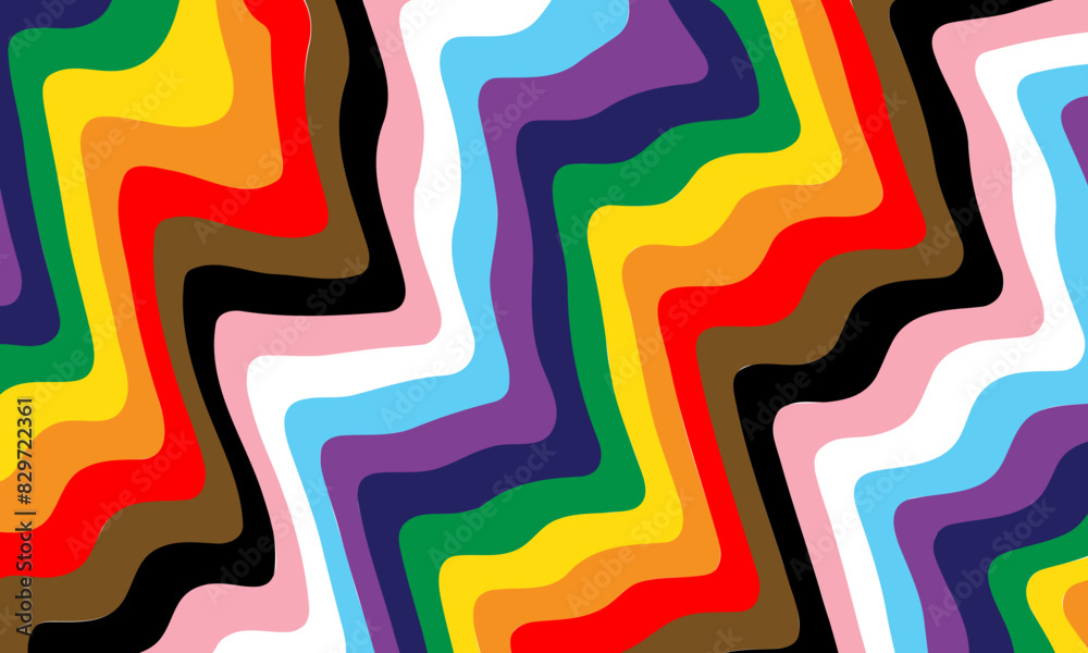 Gay pride. Pride Background with LGBTQ. Pride flag colours. Rainbow ...