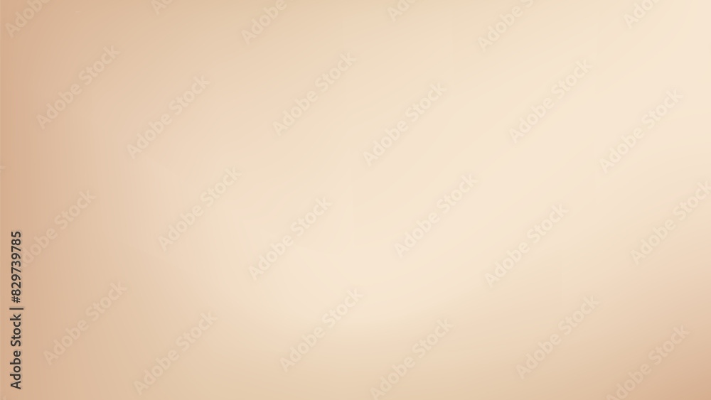 Nude beige bg. Neutral warm color gradation background. Tan pastel blur ...
