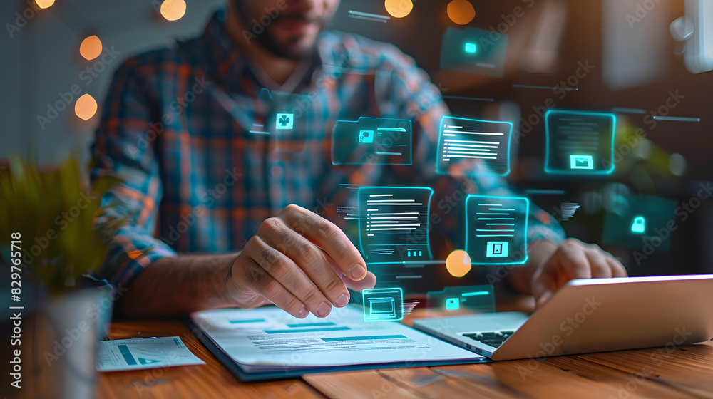 Portray The Streamlined Process Of Document Approval Using Advanced Workflow Automation Tools