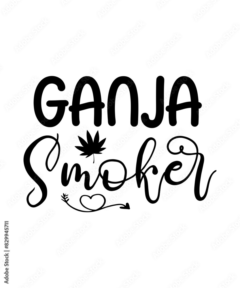 Vector de Stock Weed Svg, Stoner Svg Bundle, Marijuana Svg, Weed Quotes ...