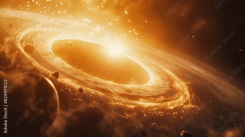 Explore the fascinating process of planet formation in breathtaking ...