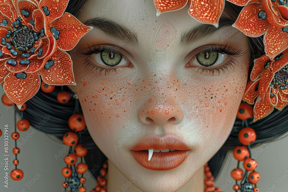 Mesmerizing Vampire: Fierce Bite, Enchanting Aura, Ethereal Charm ...