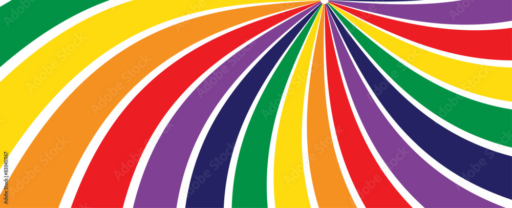 Pride Gradient background with LGBTQ Pride Flag Colours. banner logo ...