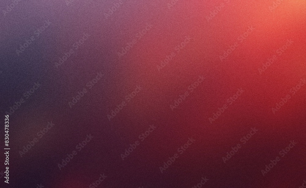 Abstract red purple colors gradient background, blurred wave on black ...