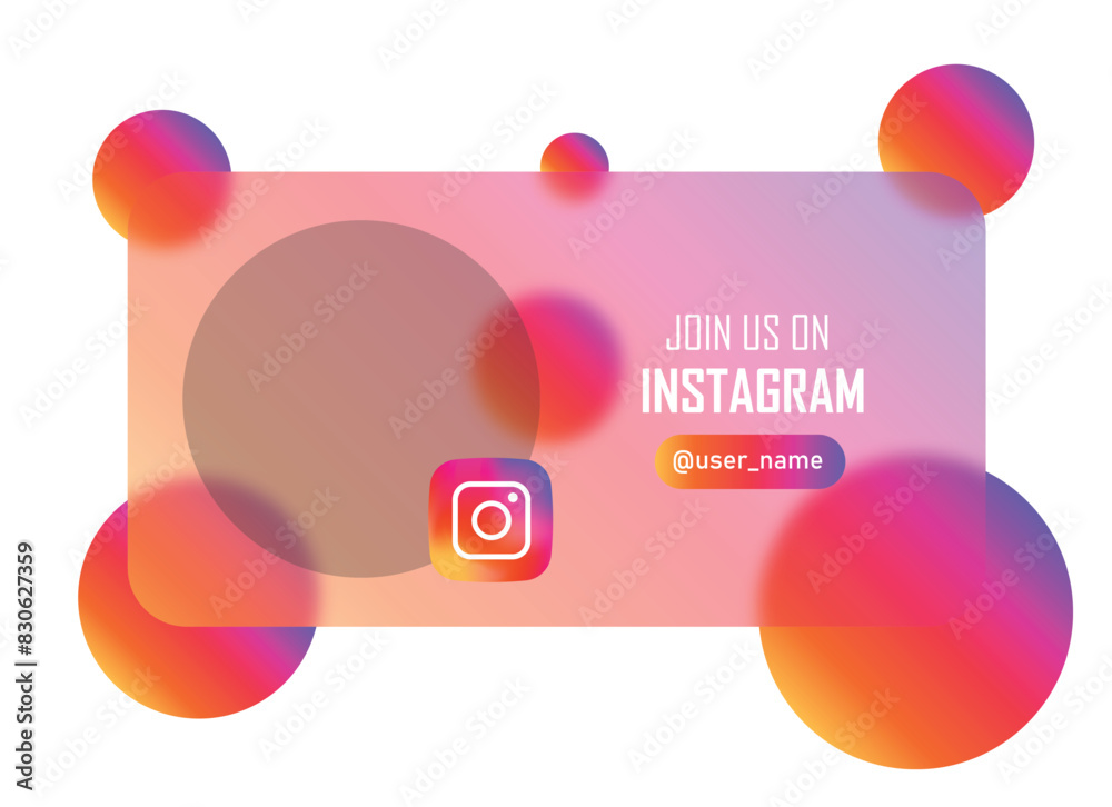 Join us on Instagram. telegram logo social media icon button in ...
