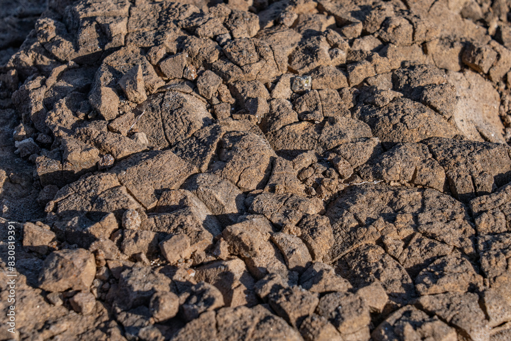 Caliche with Tuff, Tuff is a type of rock made of volcanic ash ejected ...