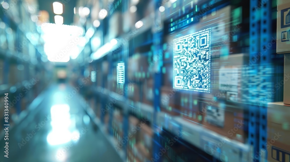 qr codes for smart warehouse inventory management system digital ...