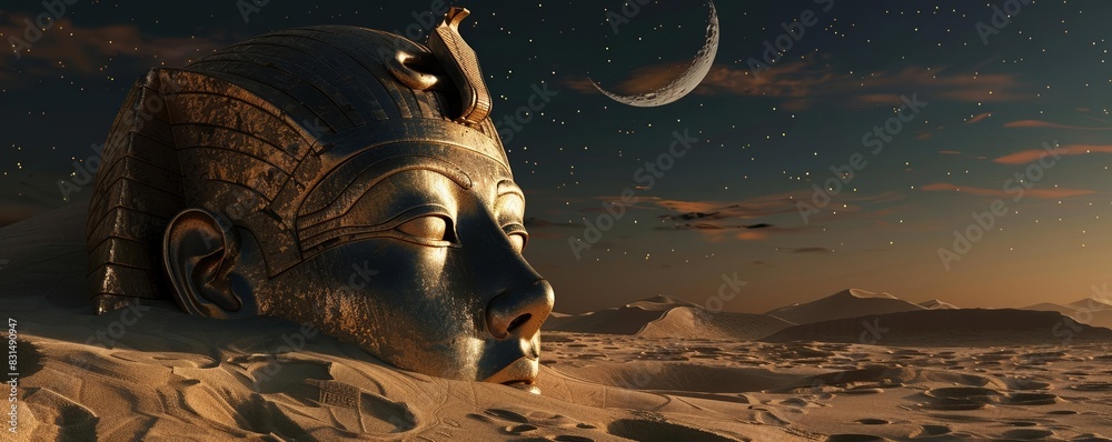 The ancient Egyptian pharaoh Akhenaten, also known as Amenhotep IV ...