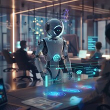 Robot Financial Advisor Free Stock Photo - Public Domain Pictures