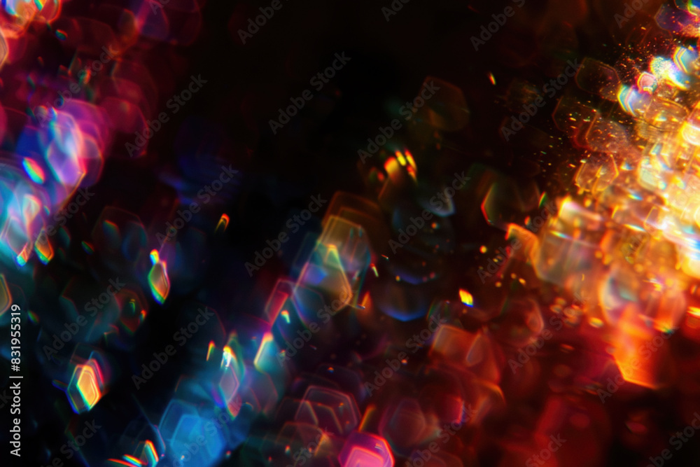Glitter Rainbow Glow Effect Overlays - Magical, Sparkling, and Vibrant ...