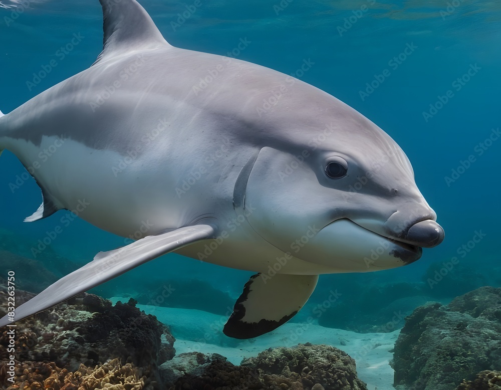 Vaquita (Phocoena sinus) is the World's Rarest Marine Mammal , a ...