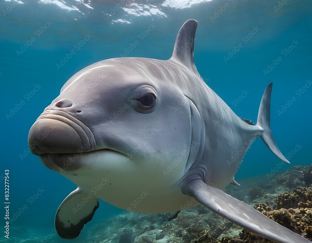 Vaquita (Phocoena sinus) is the World's Rarest Marine Mammal , a ...