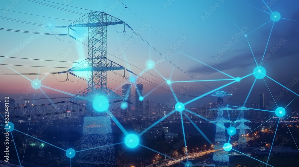 A visualization of data analytics used by smart grids to predict ...