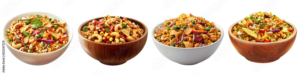 Bhel Puri clipart collection, symbol, logos, icons isolated on ...
