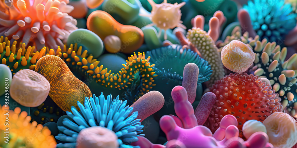 Bacterial Colony Morphology: Detailed microscopic examination of ...