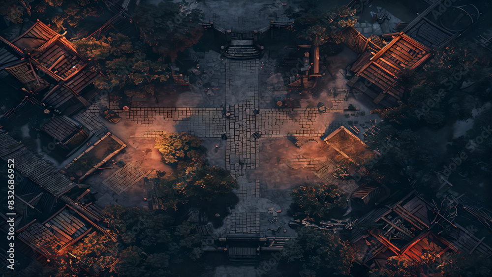 Fantasy darkness Battlemap DnD,RPG Map for Dungeons and Dragons, horror ...