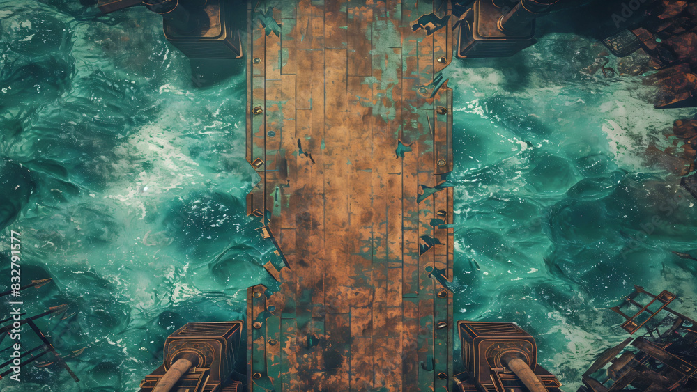 Sea Ship Battlemap DnD,RPG Map for Dungeons and Dragons, Sea,game ...