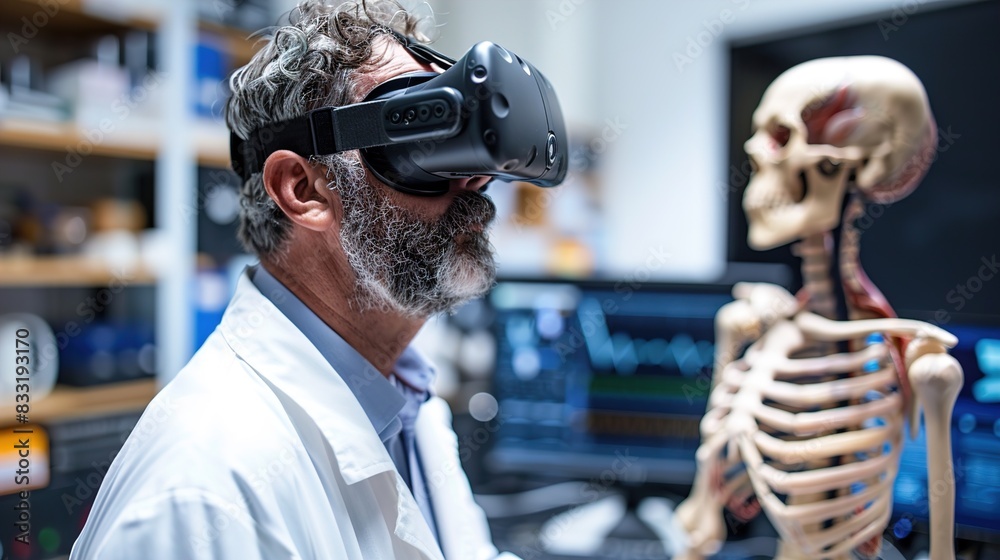 Advancing Medical Training with VR, Doctor Navigating Patient Anatomy ...