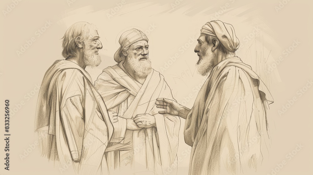 Biblical Illustration of Mark 1: Beginning of Jesus' Ministry, John the ...