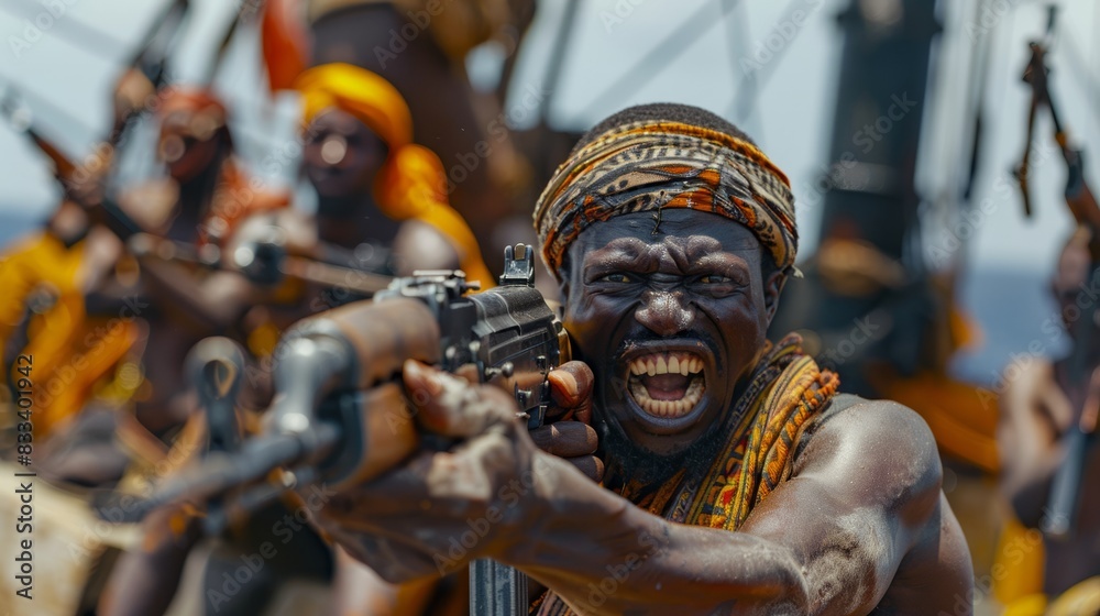 Crew on a trade ship face a fearful situation as demanding Somali ...