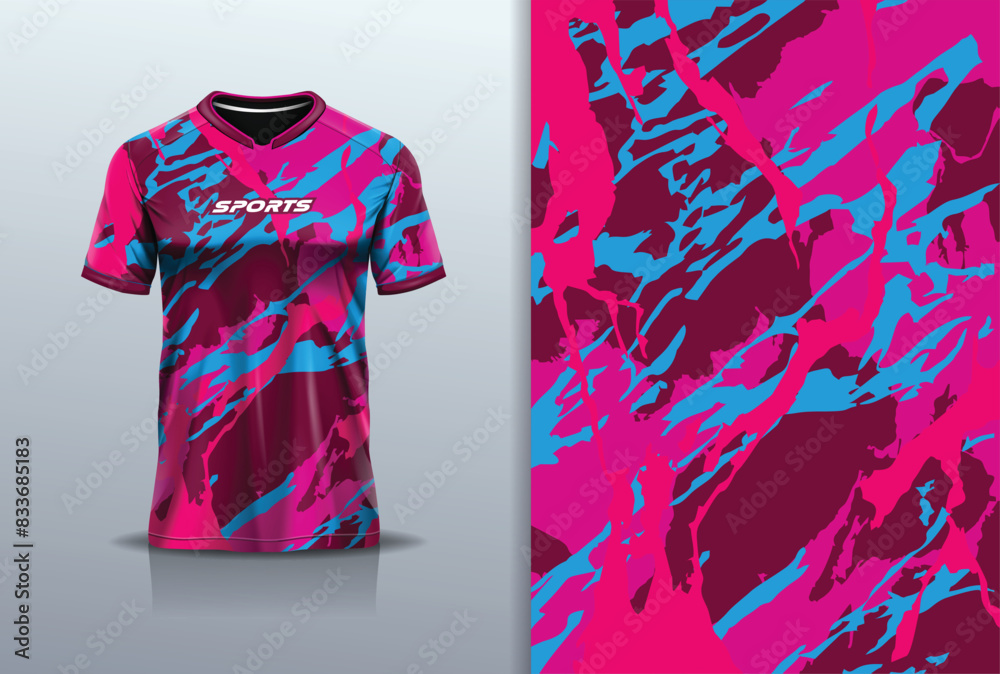 Tshirt mockup abstract grunge marble texture sport jersey design for ...