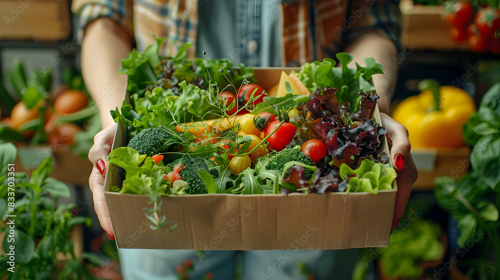 Vegetarian Celebrity Endorsing Plant Based Food Box for Health and ...