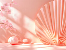 Pink Fan Flowers In Bloom Free Stock Photo - Public Domain Pictures