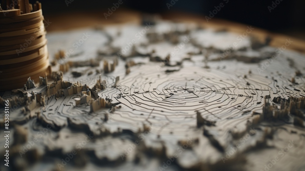 Cryptic Map: An Enigmatic Guide Leading to Hidden Secrets and Uncharted ...