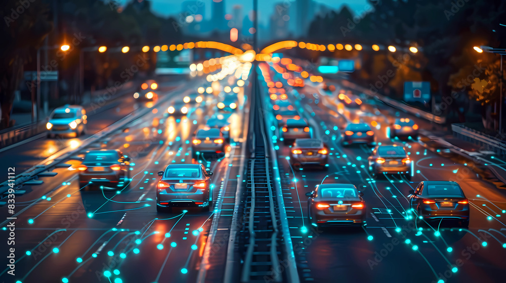 Sustainable Climate , A futuristic highway where electric and solar ...