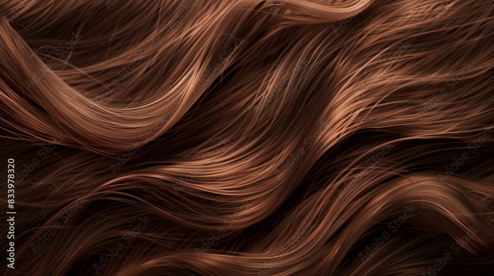 Flowing brown hair background texture Stock Photo | Adobe Stock