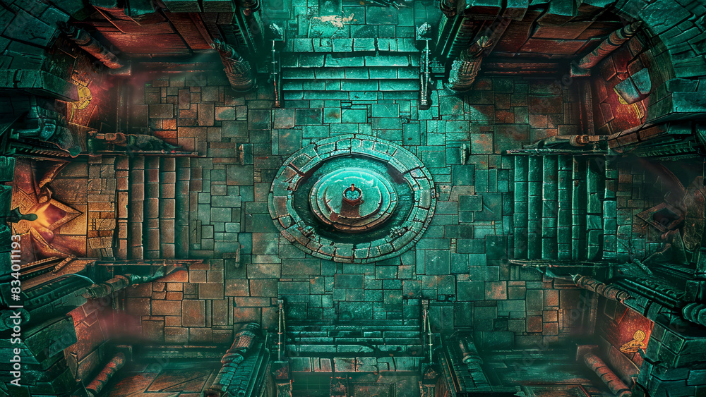 Crypt Battlemap DnD,RPG Map for Dungeons and Dragons,game background ...