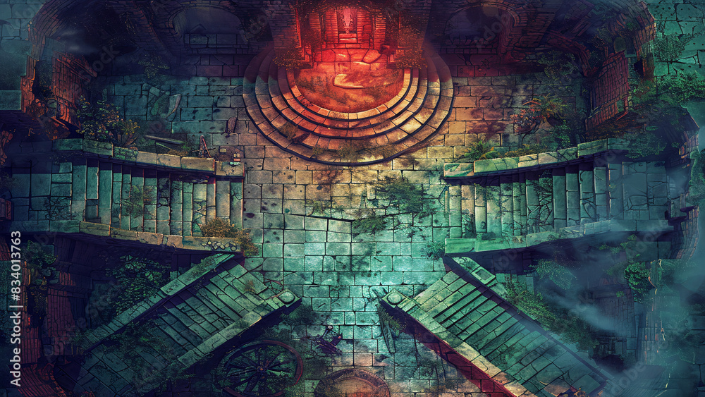 Crypt Battlemap DnD,RPG Map for Dungeons and Dragons,game background ...