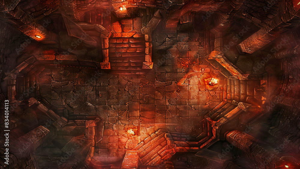 Crypt Battlemap DnD,RPG Map for Dungeons and Dragons,game background ...