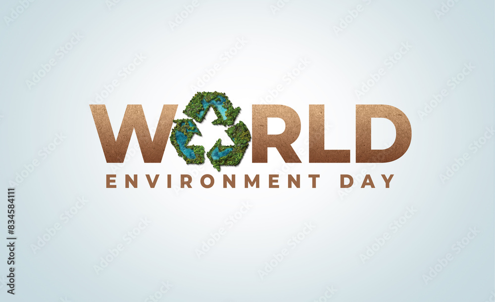 World Environment Day 2024 concept - Land restoration, desertification and drought resilience ...