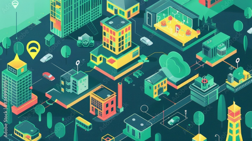 Design a visual guide to the Internet of Things (IoT). Explain how ...