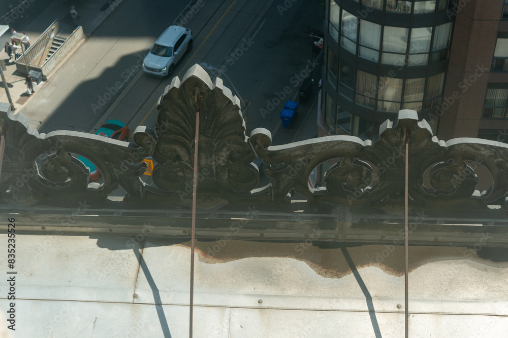 looking out the windows from the 7th floor of College Park, a former ...