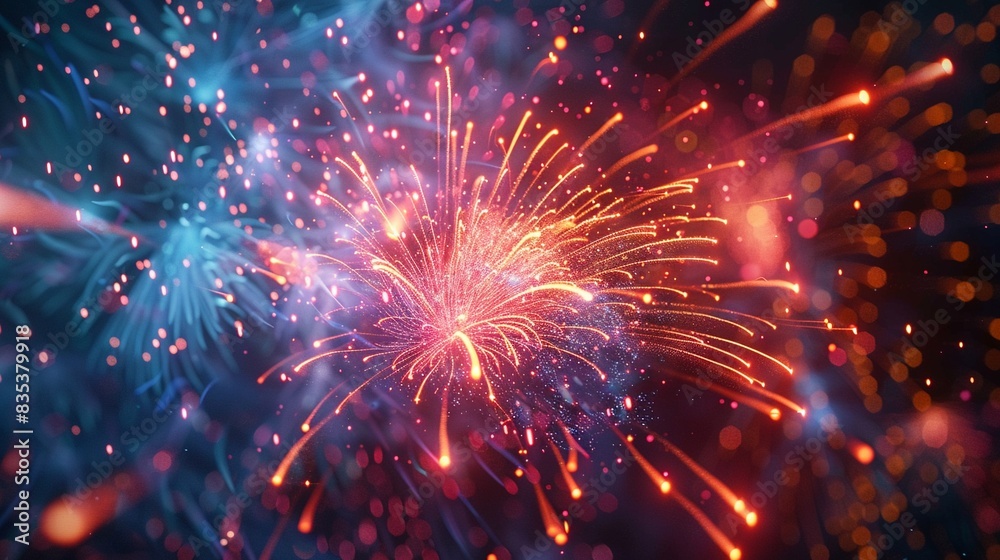 Fireworks safety demonstration with holograms, Educational, Interactive ...