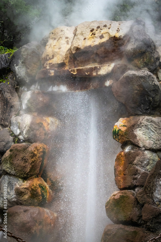 7 hells of beppu, tatsumaki jikoku, jikoku, beppu, kyushu, japan, hot ...