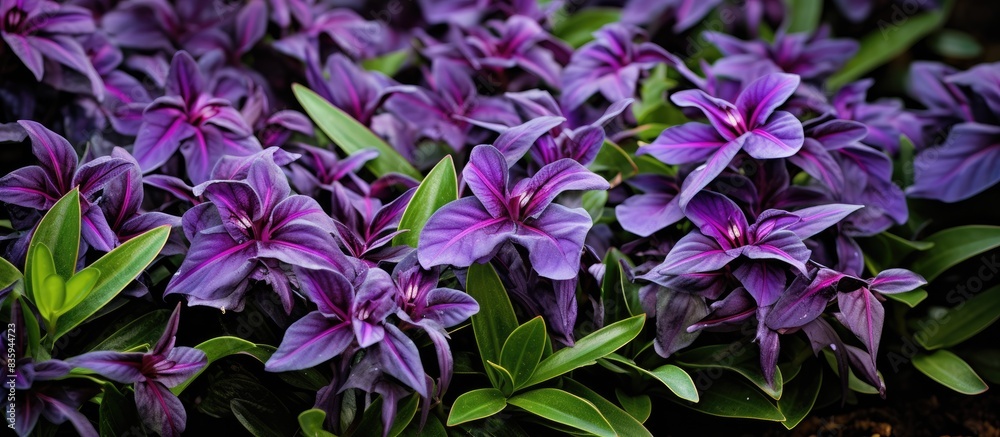 Tradescantia spathacea Sw medicinal tree Popular as a ground cover ...