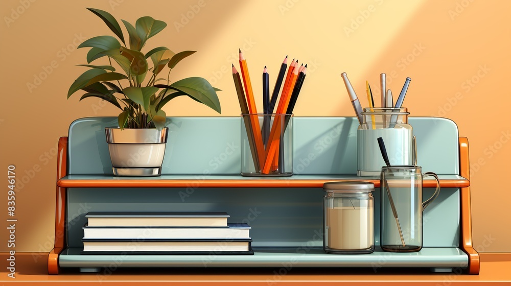 Aesthetic desk organizers and storage solutions, maximizing space ...
