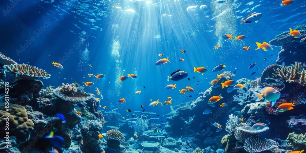 World Oceans Day: Protecting Our Underwater World - 4k Wallpaper，, this ...