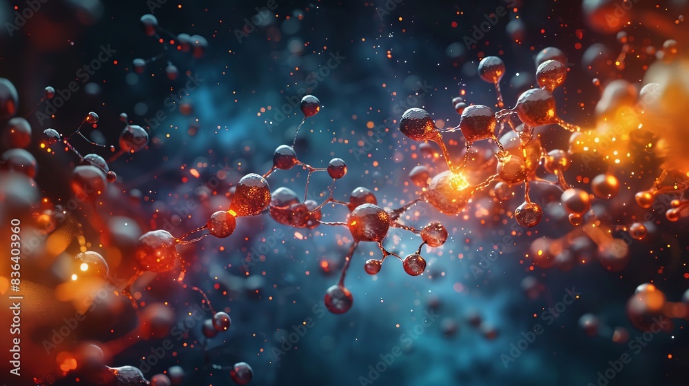 Capture the concept of reaction rate through a dynamic digital artwork ...