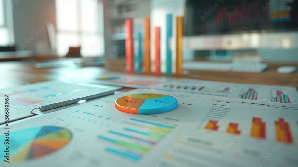 Data storytelling with 3D graphs and charts for business communication ...