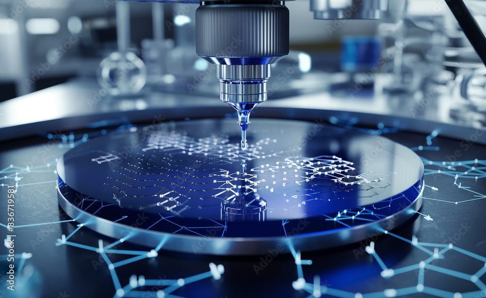 Extreme ultraviolet lithography (EUV) process in AI chip manufacturing ...