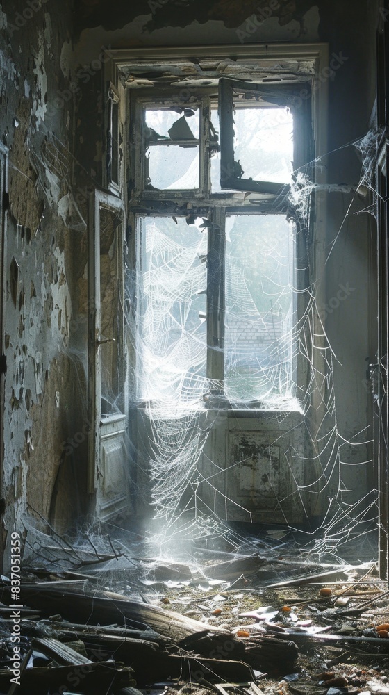 Resilient Beauty: Majestic Ruins Embraced by Vibrant Butterflies (4K ...